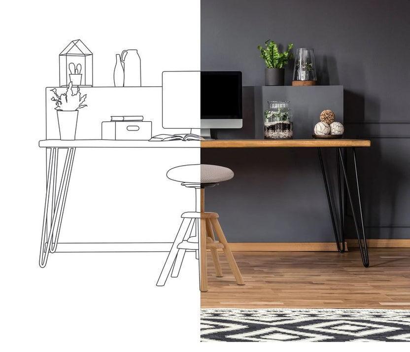 BALIMO® Bewegungshocker, Sitztrainer -Ergonomisch & Beweglich Sitzen